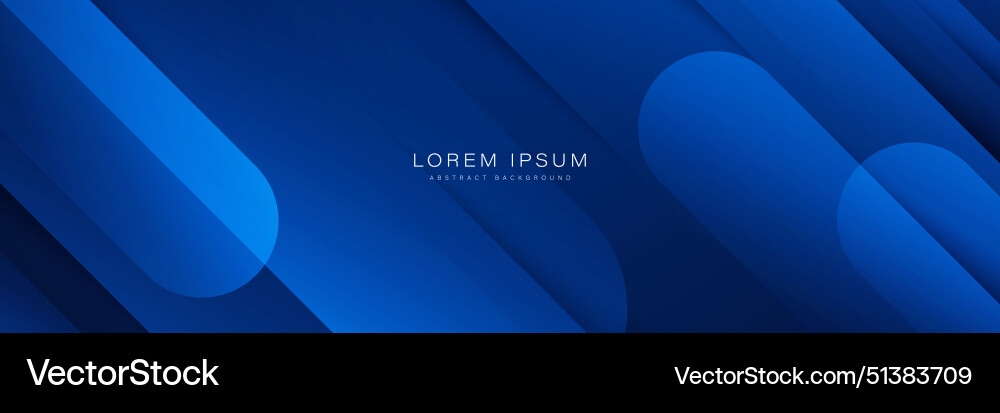 Modern abstract blue background with shadow Vector Image