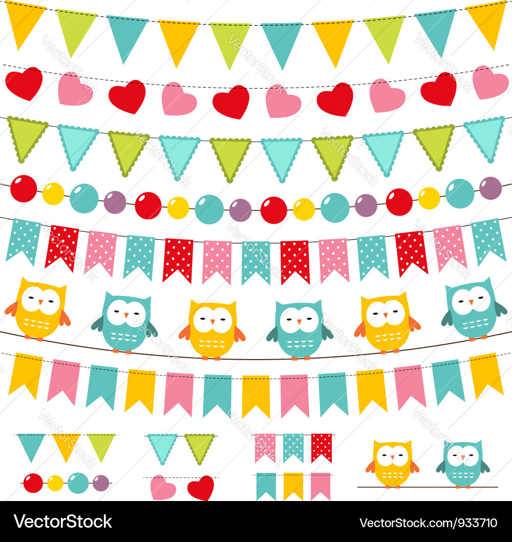 Bunting Cartoon Vector Images (over 5,100)