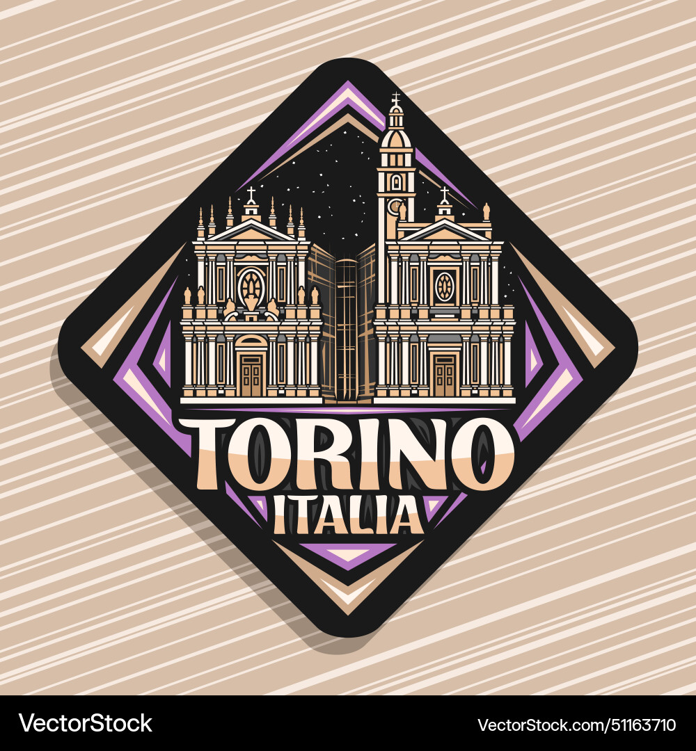 Logo for torino Royalty Free Vector Image - VectorStock