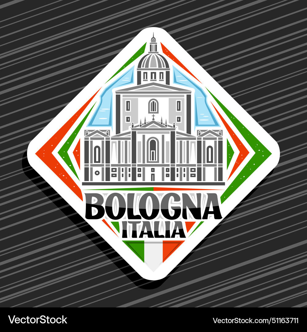 Logo for bologna Royalty Free Vector Image - VectorStock