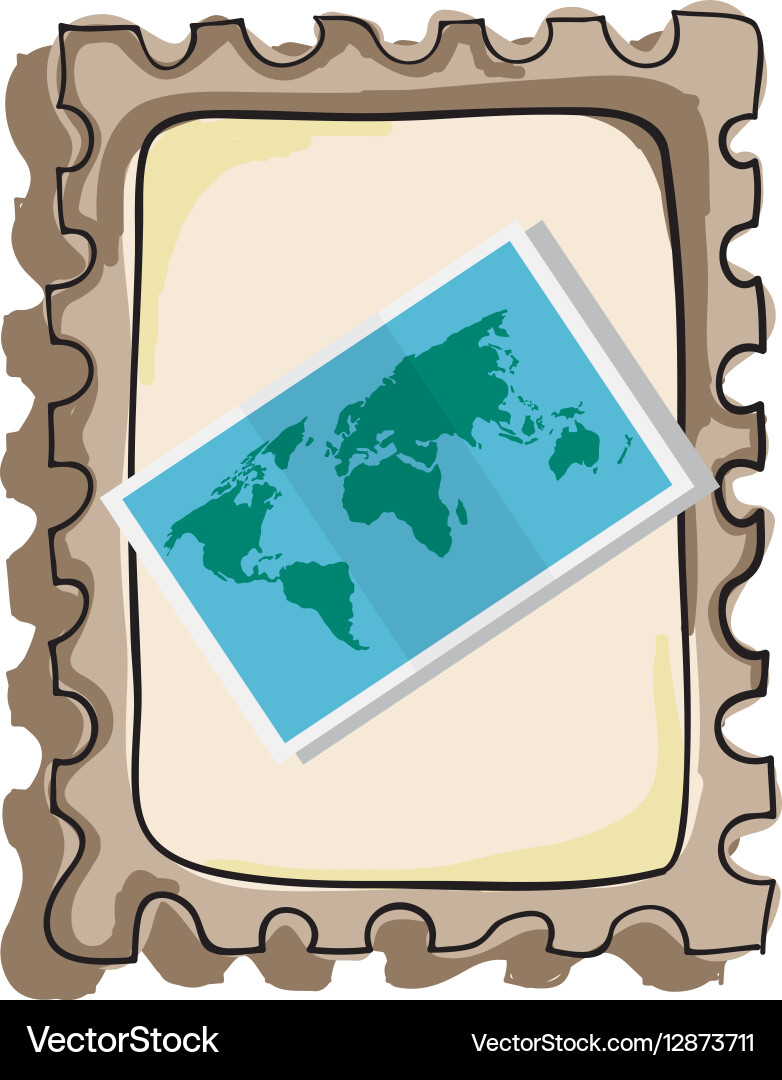 Map paper guide icon Royalty Free Vector Image