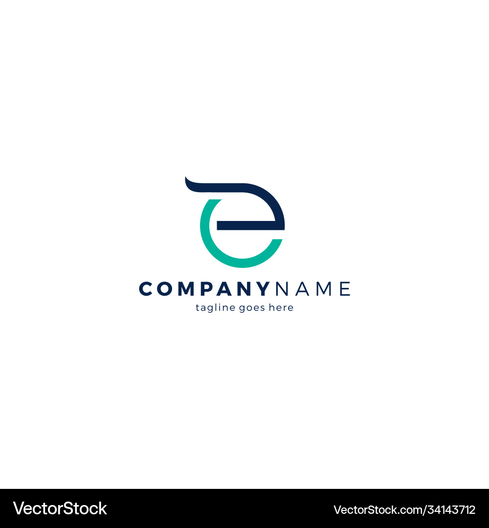 Ce logo Royalty Free Vector Image - VectorStock