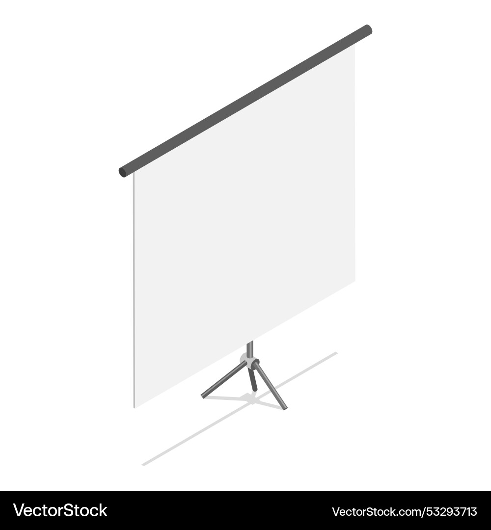 3d isometric flat set of photo studio Royalty Free Vector