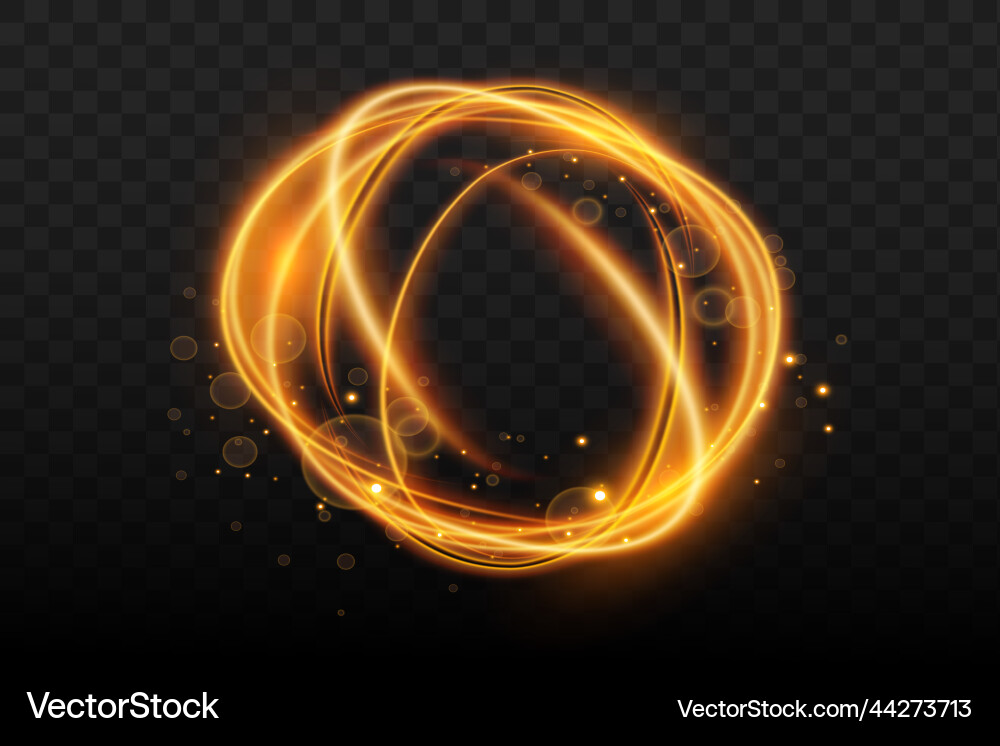 Modern magic witchcraft circle with runes Vector Image