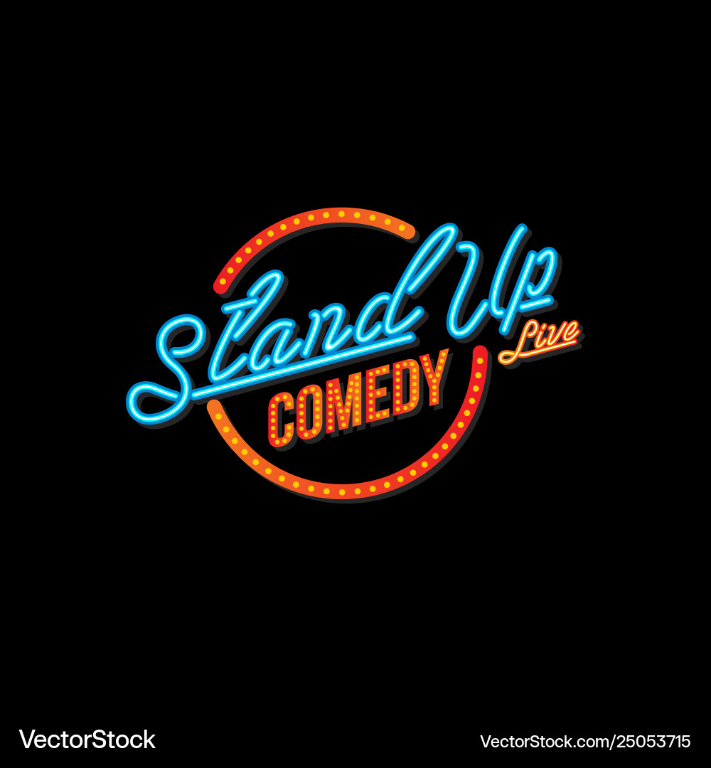 Stand up comedy Royalty Free Vector Image - VectorStock