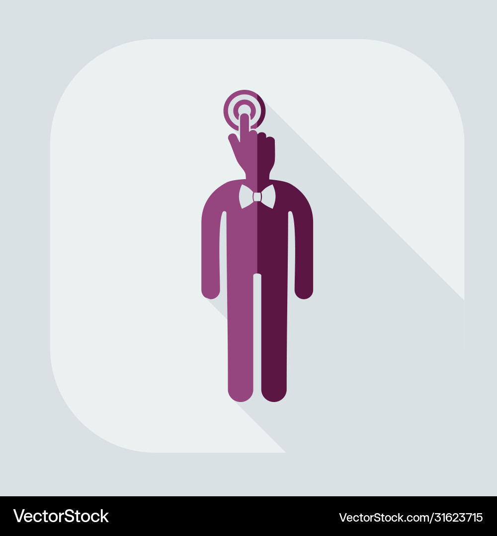 Stick figure a man Royalty Free Vector Image - VectorStock