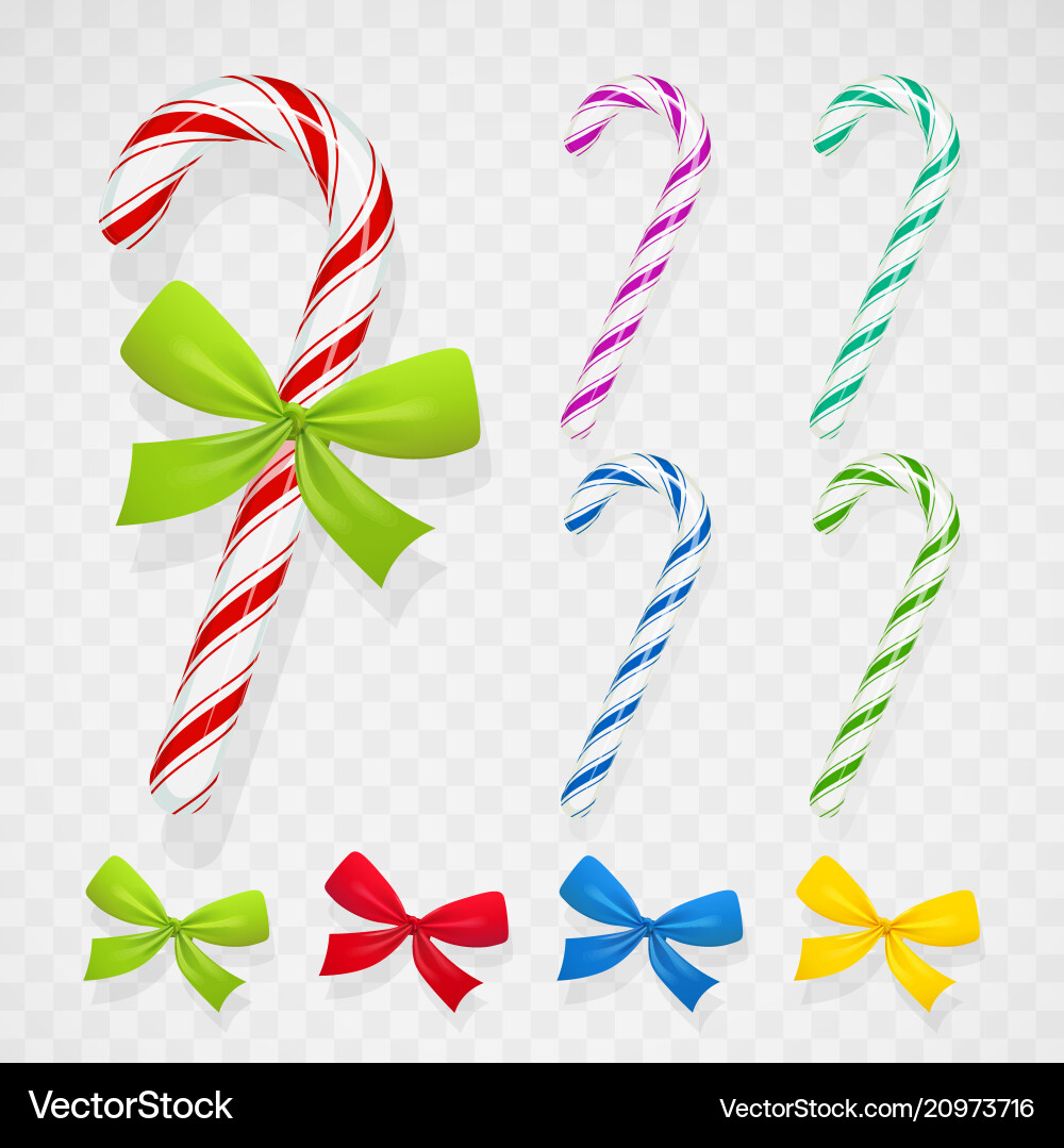 Candy Lollipop with Festive Bow Royalty Free Vector Image