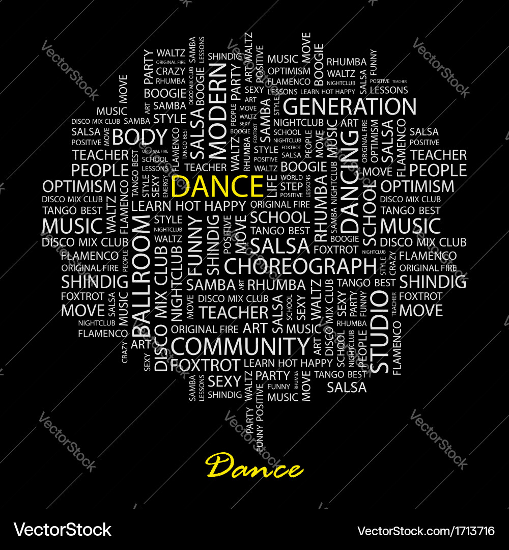 Dance Royalty Free Vector Image - VectorStock