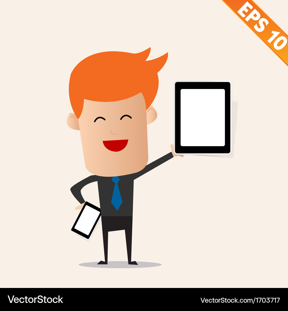 Bring your own device concept - eps10 Royalty Free Vector