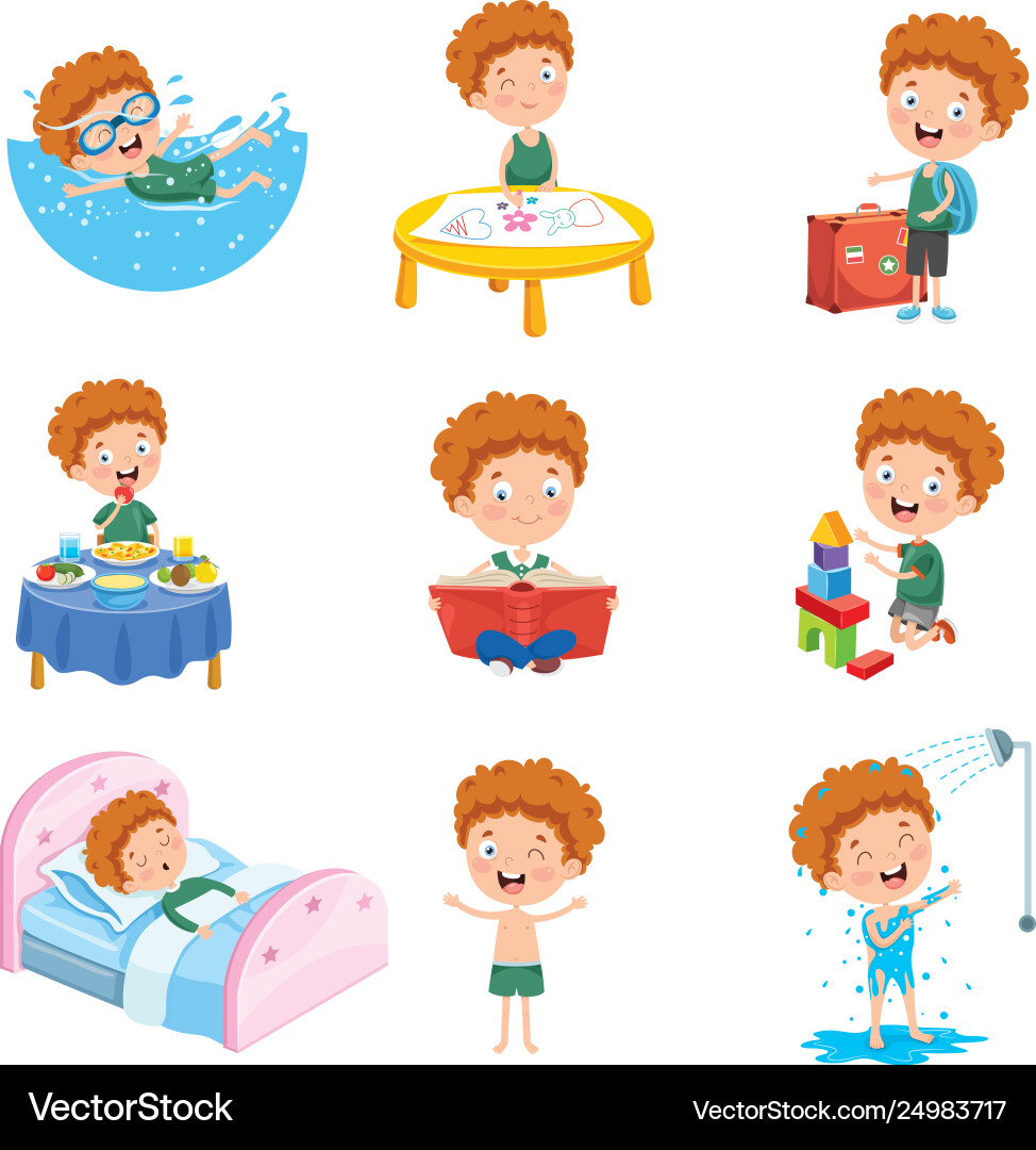 Cartoon character Royalty Free Vector Image - VectorStock