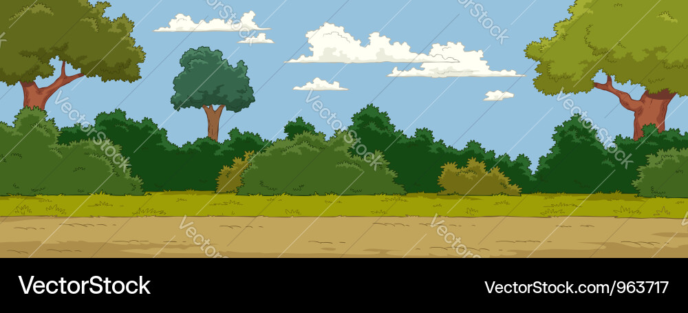 Landscape Royalty Free Vector Image - VectorStock