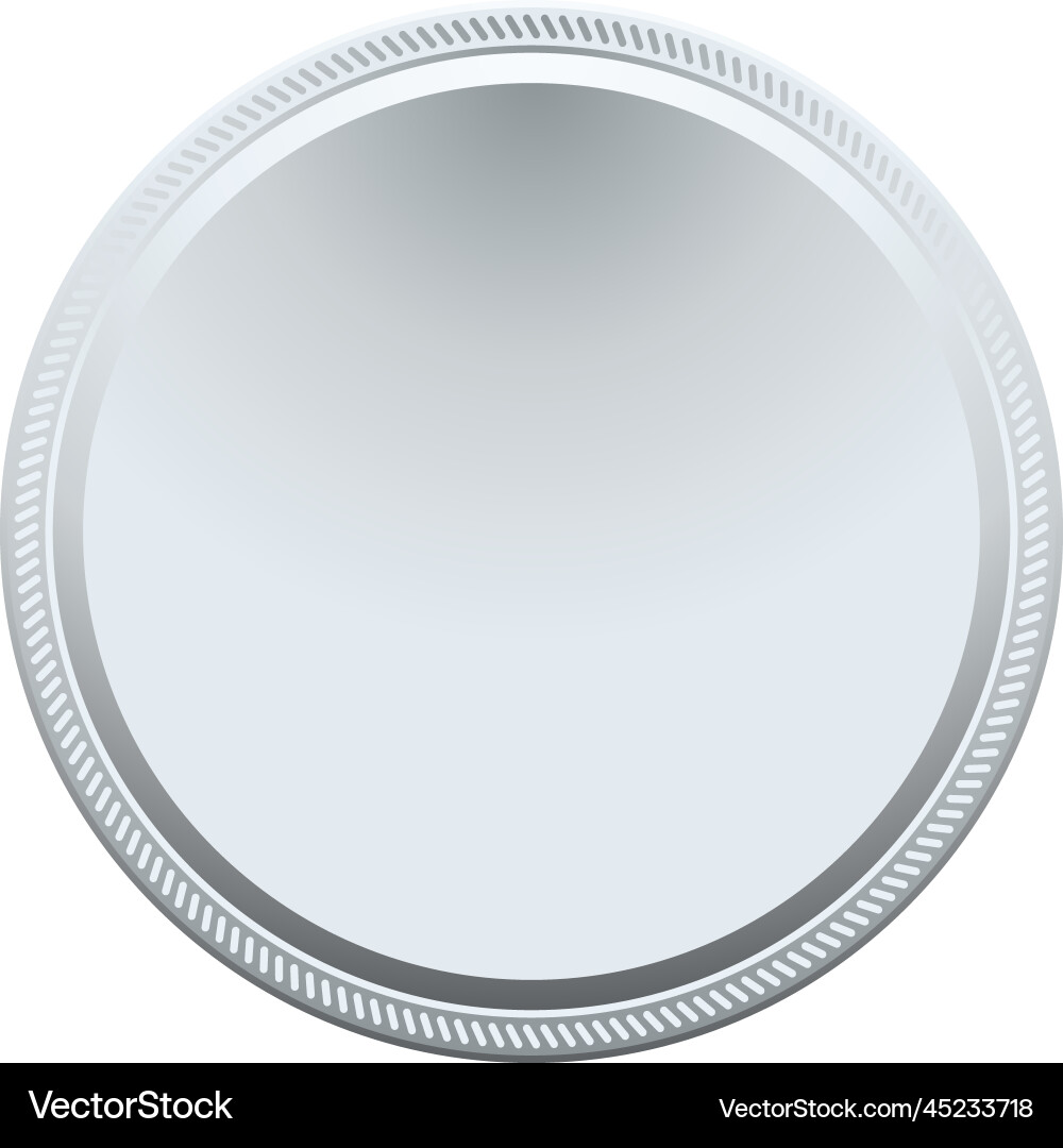 Blank Silver Medal