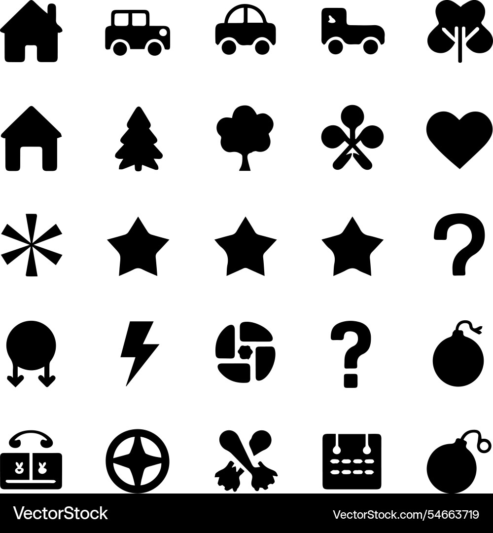 Silhouette set social icons camera icon Royalty Free Vector
