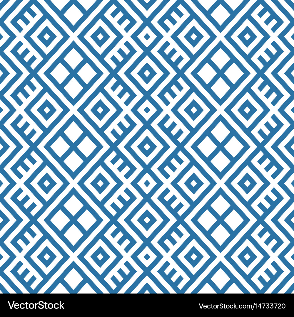 Aztec Tribal Geometric Pattern Royalty Free Vector Image
