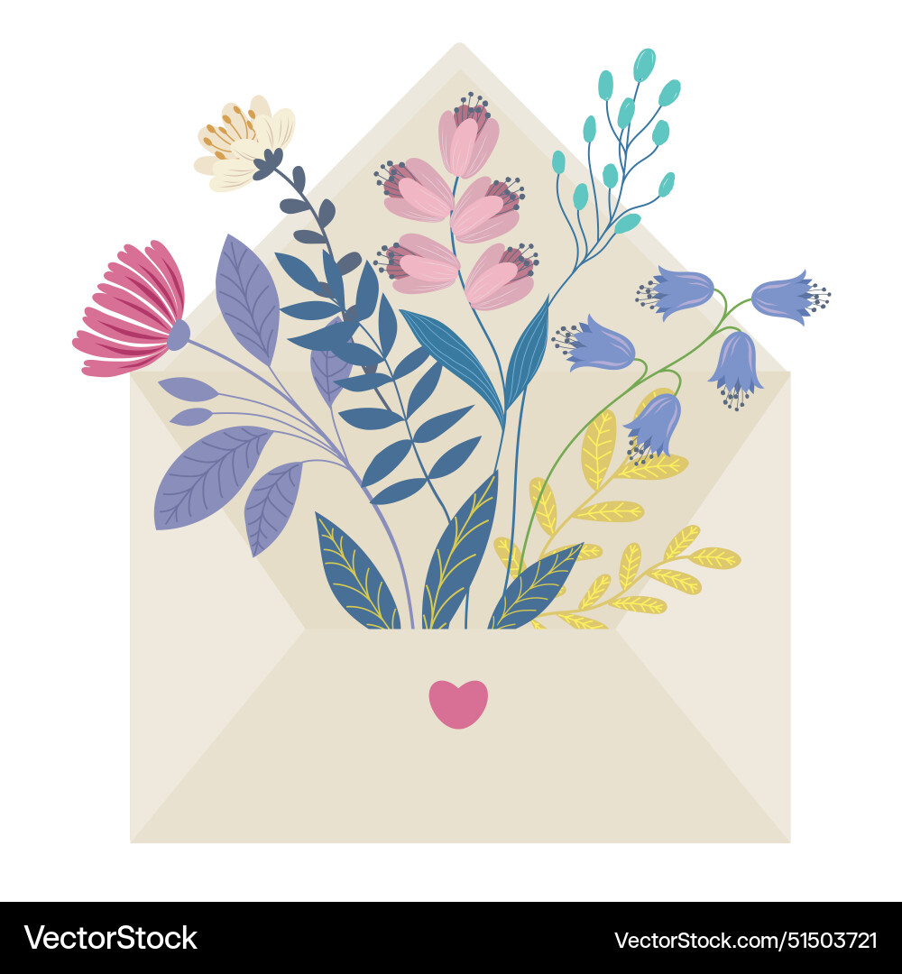 Bouquet Royalty Free Vector Image - VectorStock