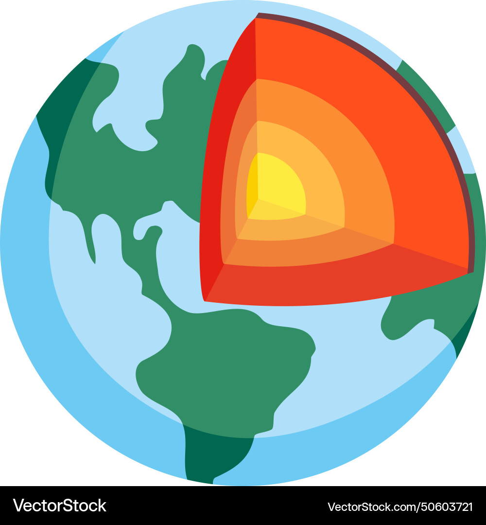 Earthquaker planet earth Royalty Free Vector Image