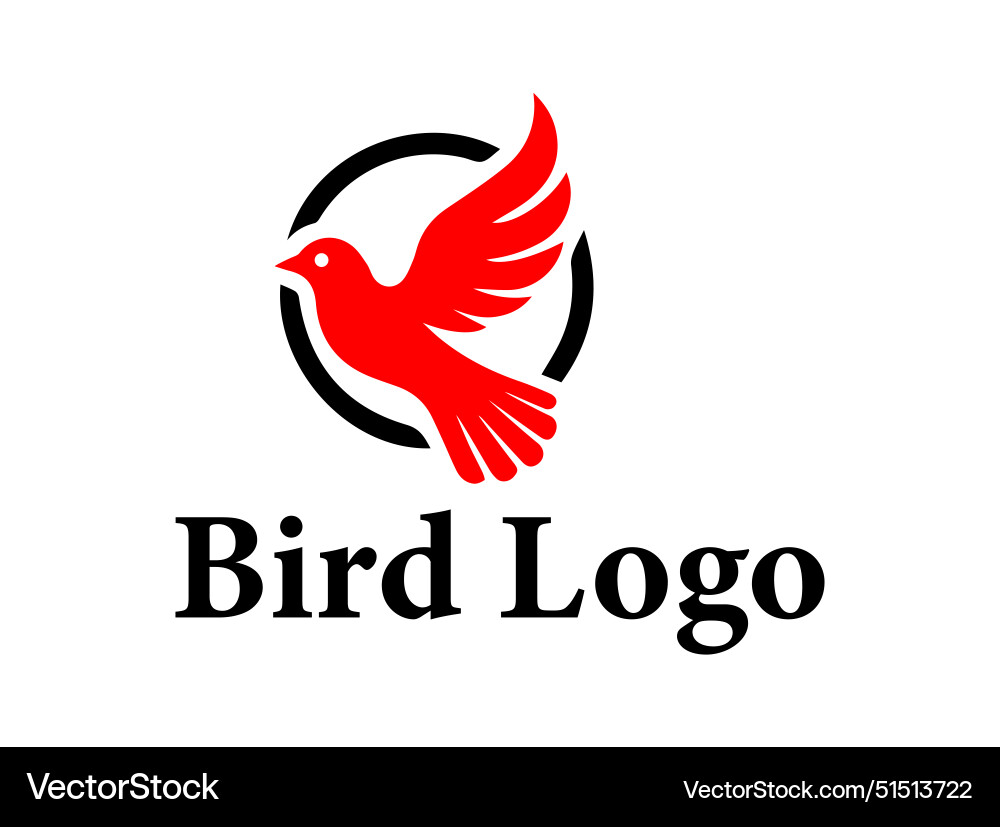 Bird logo Royalty Free Vector Image - VectorStock