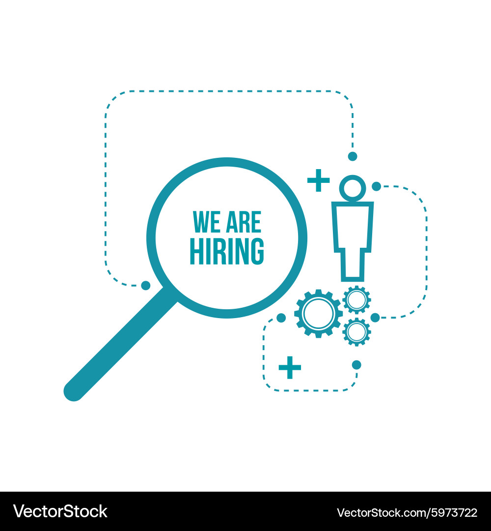 Concept search better candidate Royalty Free Vector Image