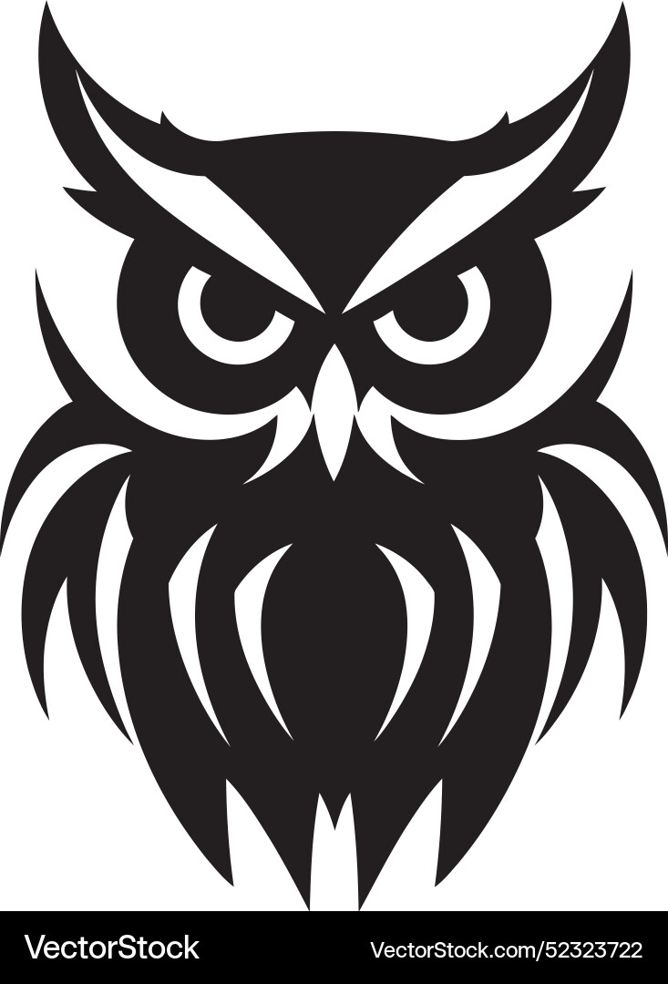 Night owl express black train logowisdom Vector Image