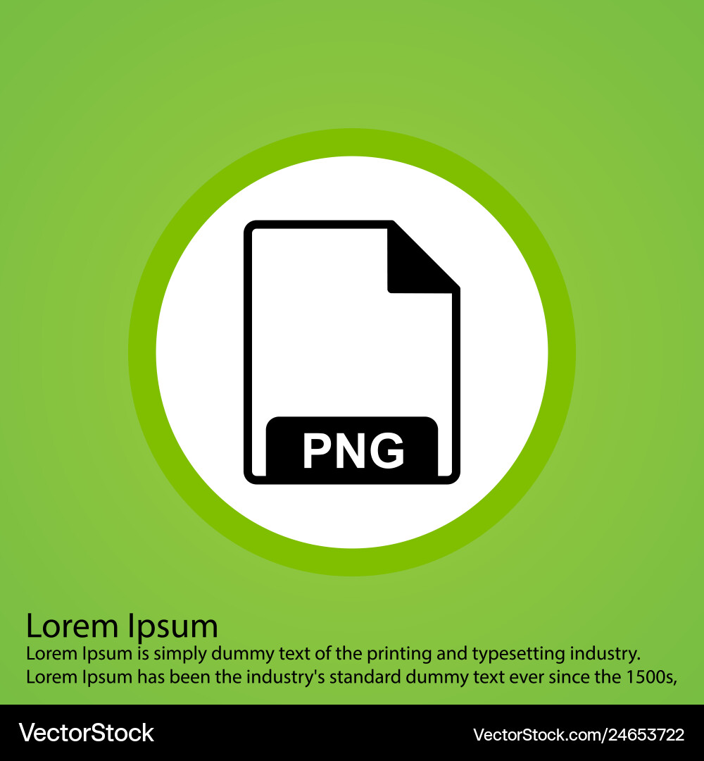 Png icon Royalty Free Vector Image - VectorStock