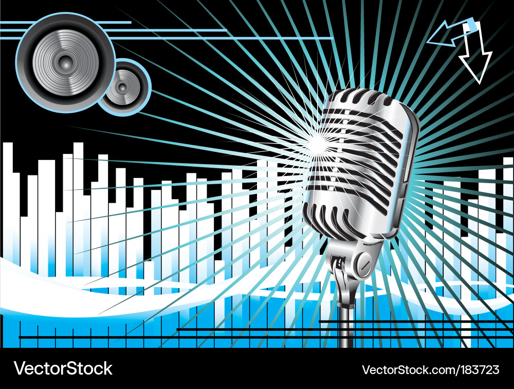 Music background Royalty Free Vector Image - VectorStock