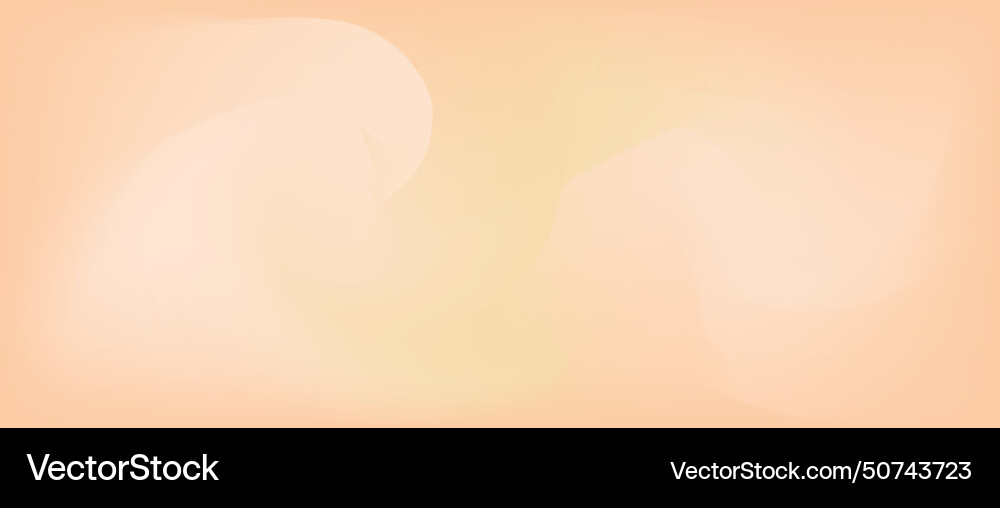 Soft blurred beige gradient background Royalty Free Vector