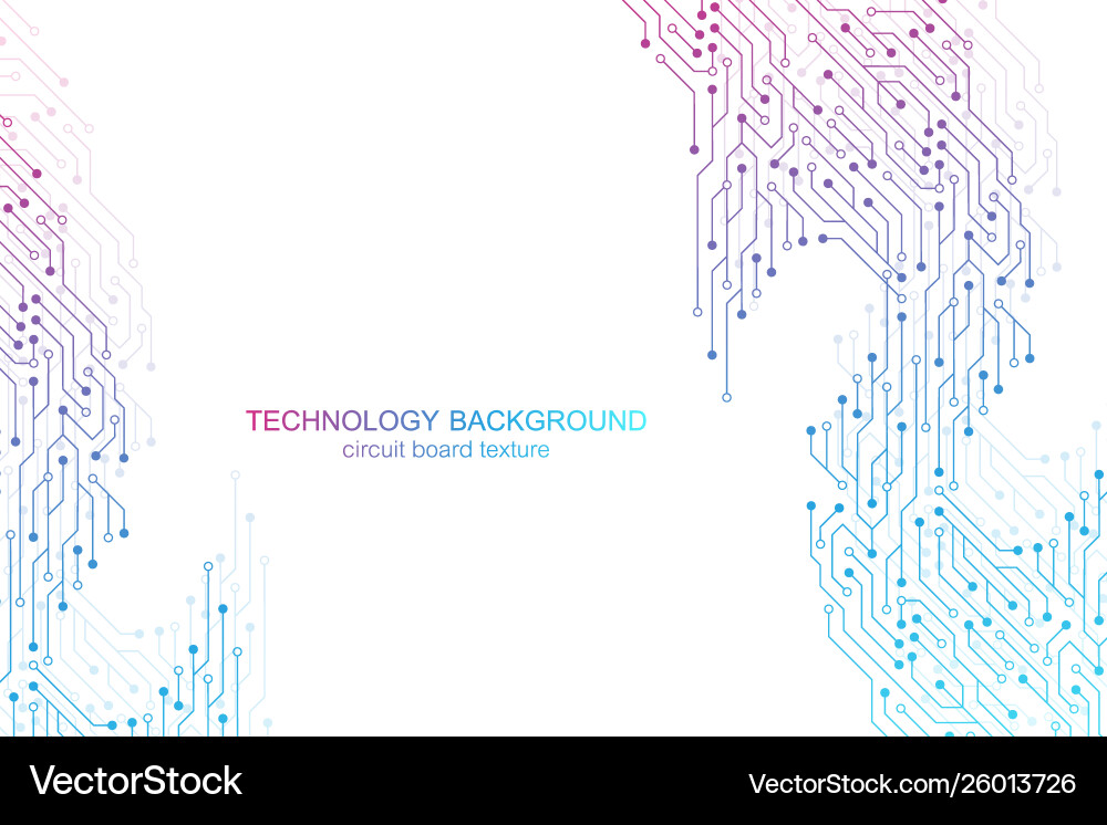 Computer motherboard background Royalty Free Vector Image
