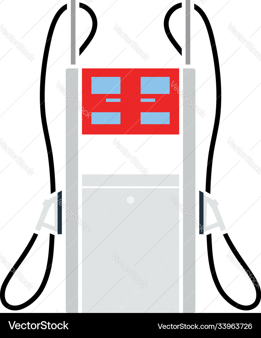 Fuel station icon Royalty Free Vector Image - VectorStock