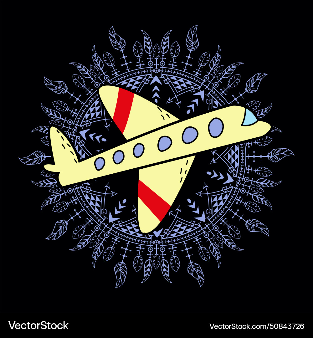 Plane Royalty Free Vector Image - VectorStock