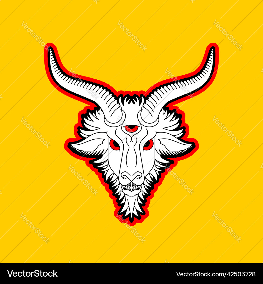 Baphomet Head