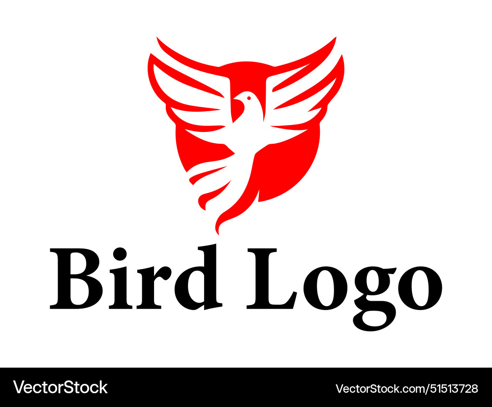 Bird logo Royalty Free Vector Image - VectorStock