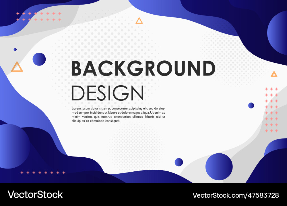 Colorful template background Royalty Free Vector Image