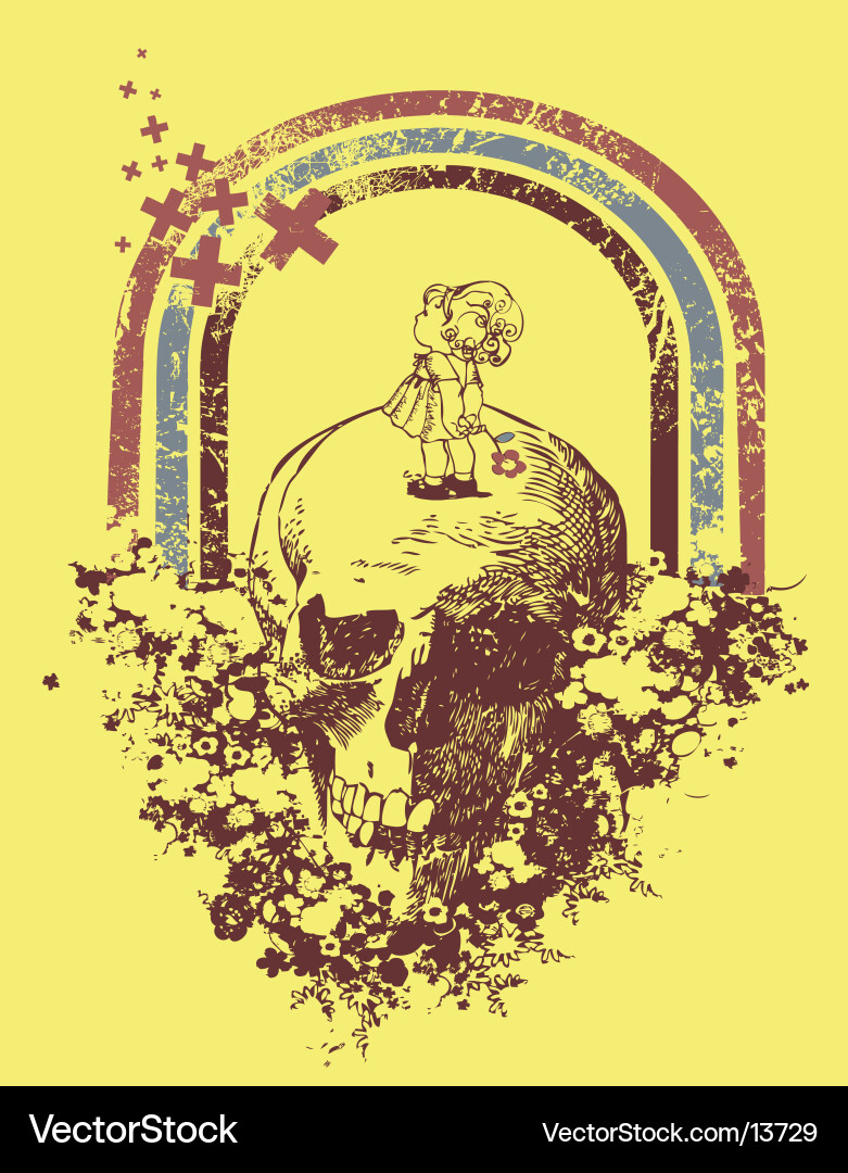 Grateful life Royalty Free Vector Image - VectorStock