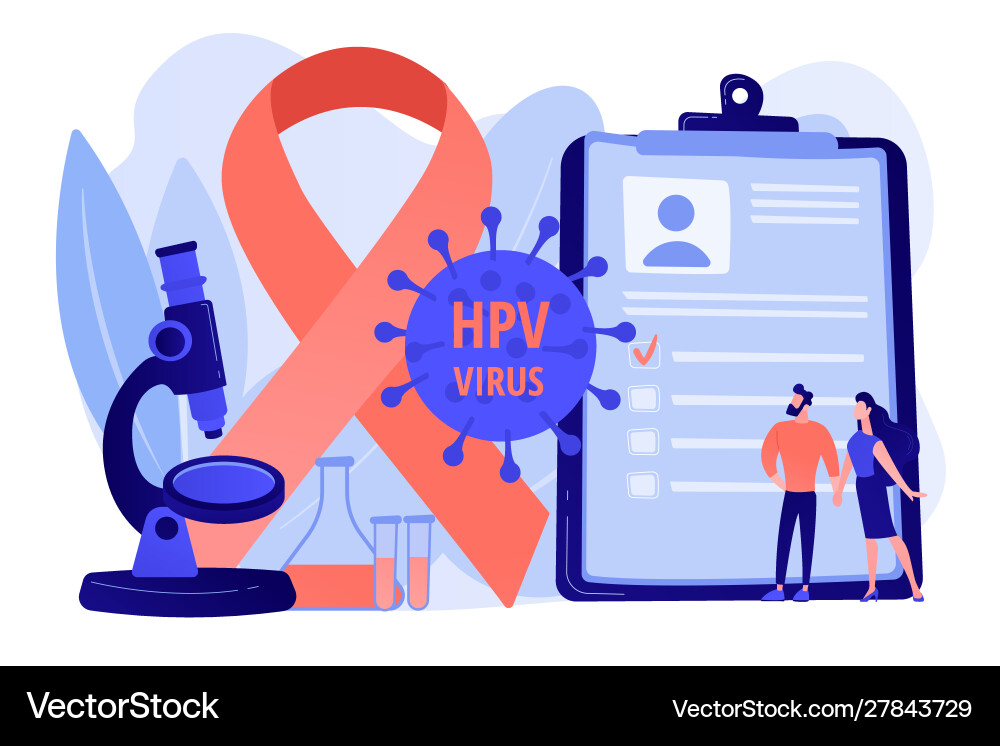 Risk factors for hpv concept Royalty Free Vector Image