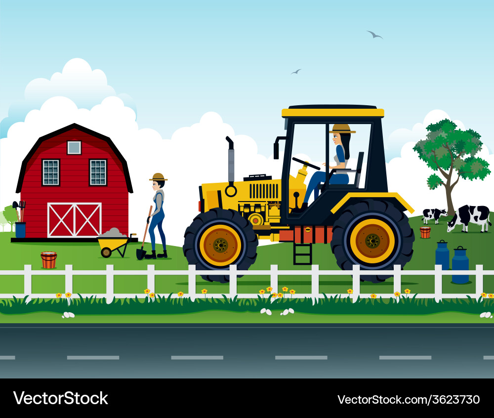 Farmers Royalty Free Vector Image - VectorStock