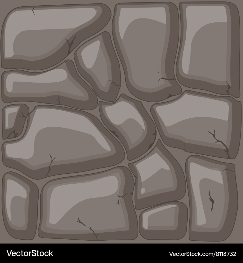 Brown stone background Royalty Free Vector Image