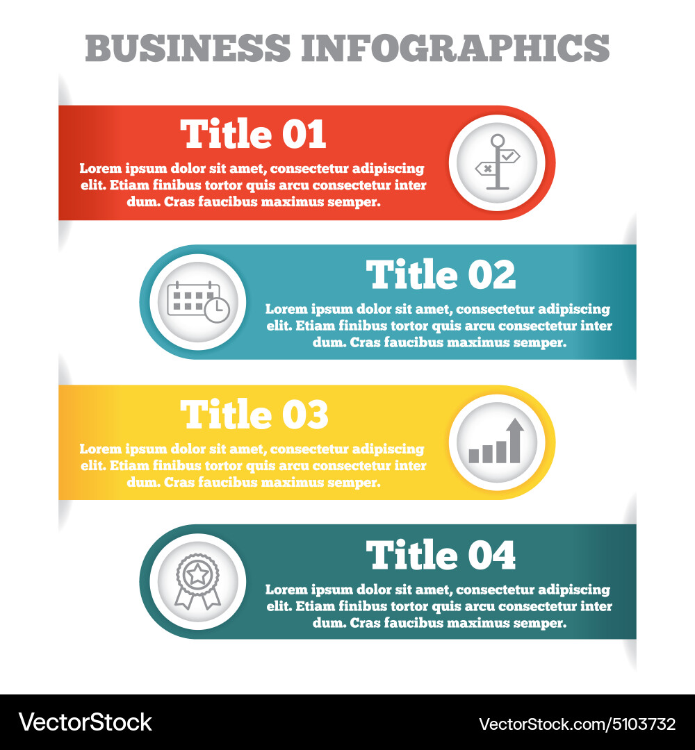 Business circle infographic diagram presentation Vector Image