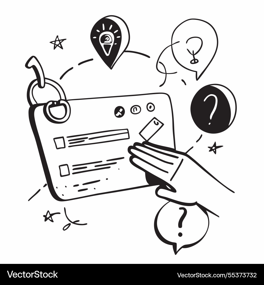 Faq support with multilingual options concept Vector Image