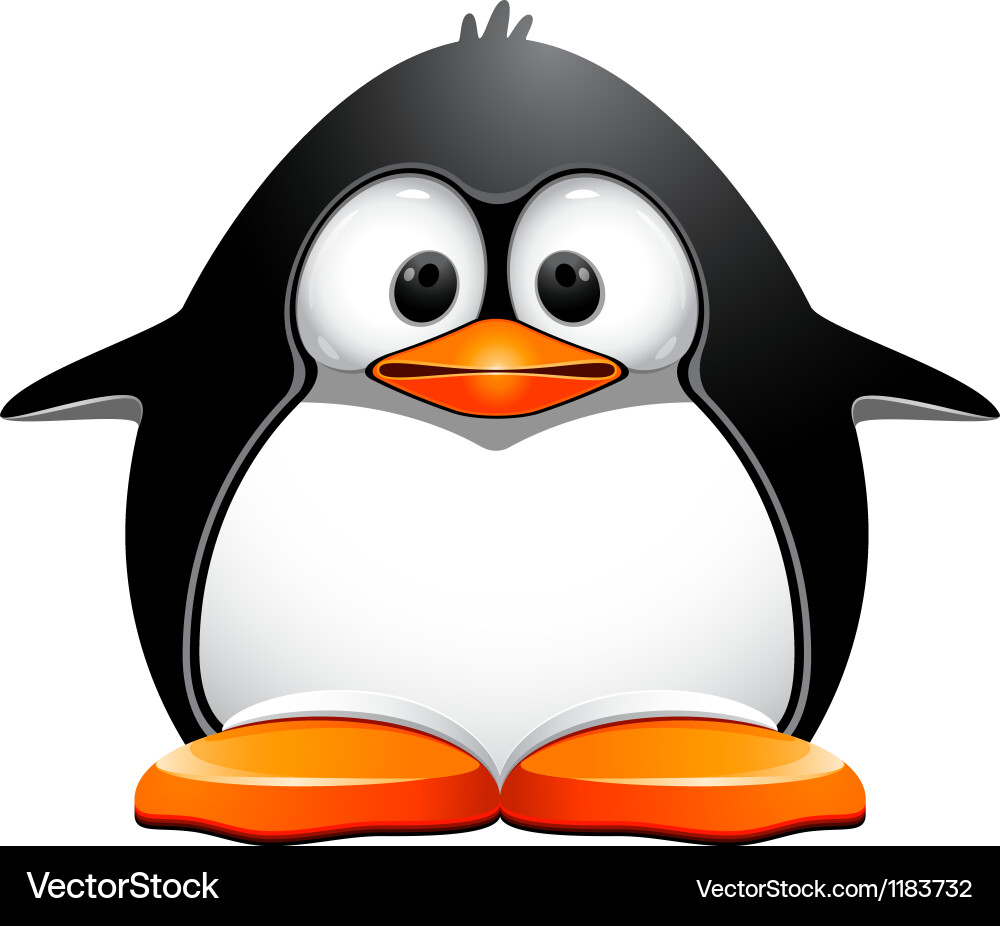 Penguin Royalty Free Vector Image - VectorStock