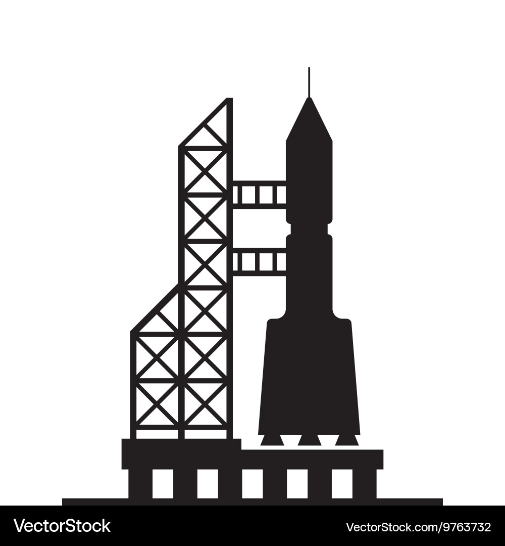 Rocket Launch Icon Royalty Free Vector Image - VectorStock