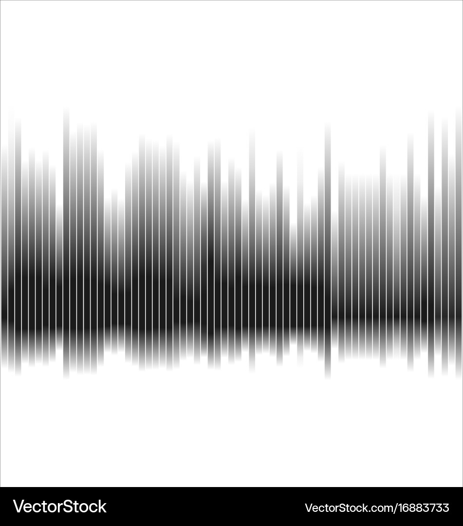 Abstract black and white spectrum background Vector Image