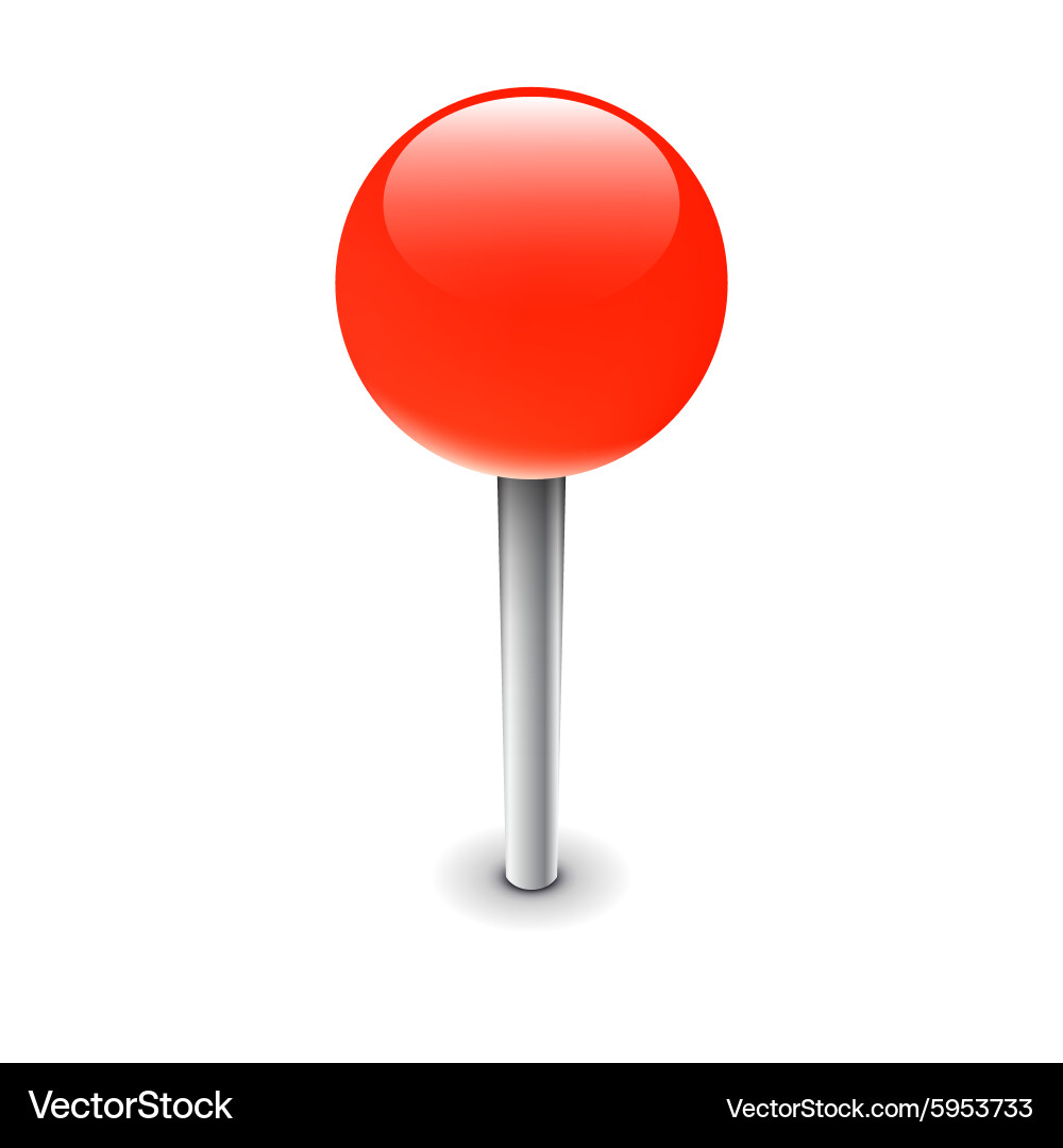 Map pin marker Royalty Free Vector Image - VectorStock