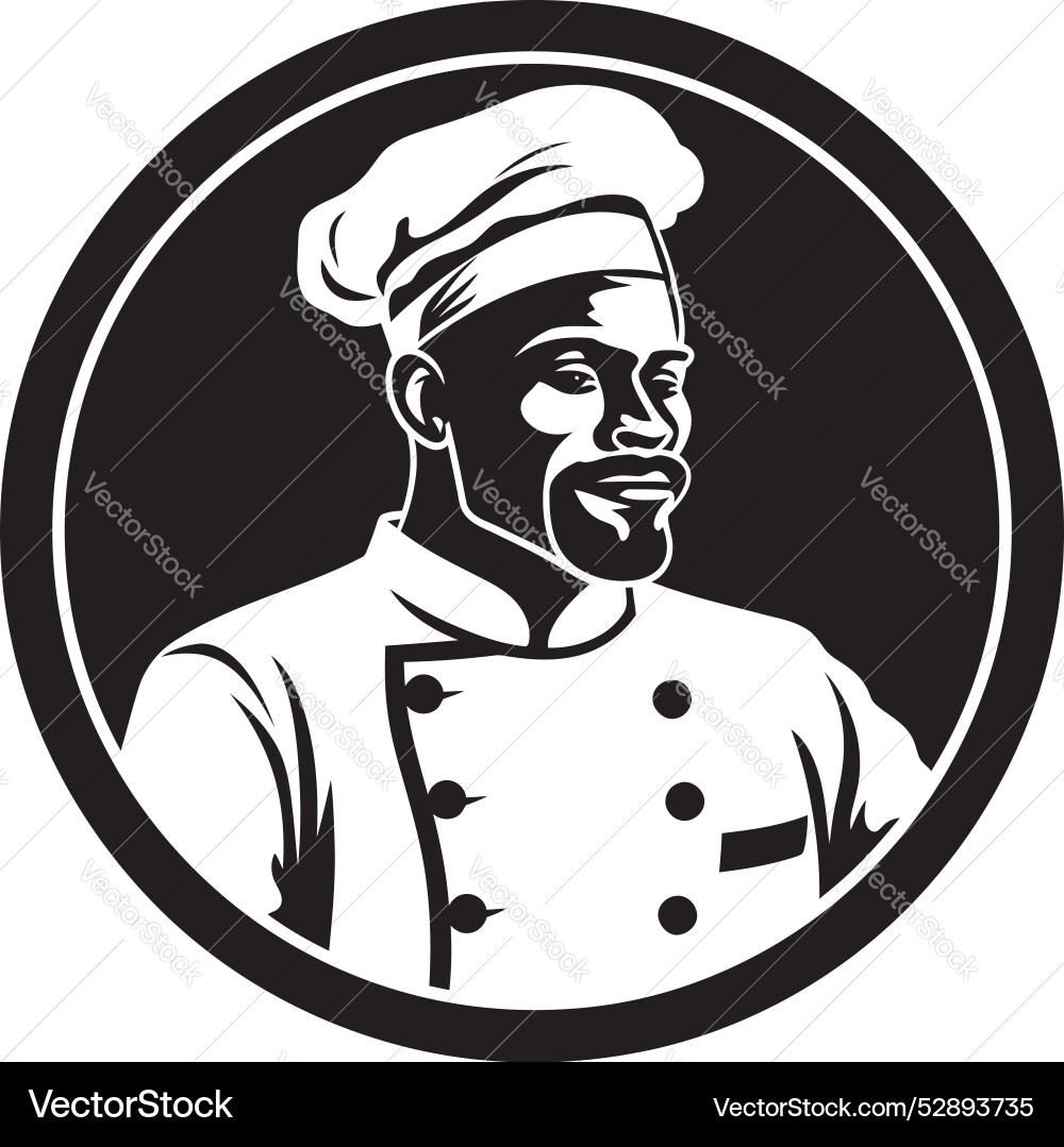 Flavorful artistry monochrome culinary taste Vector Image