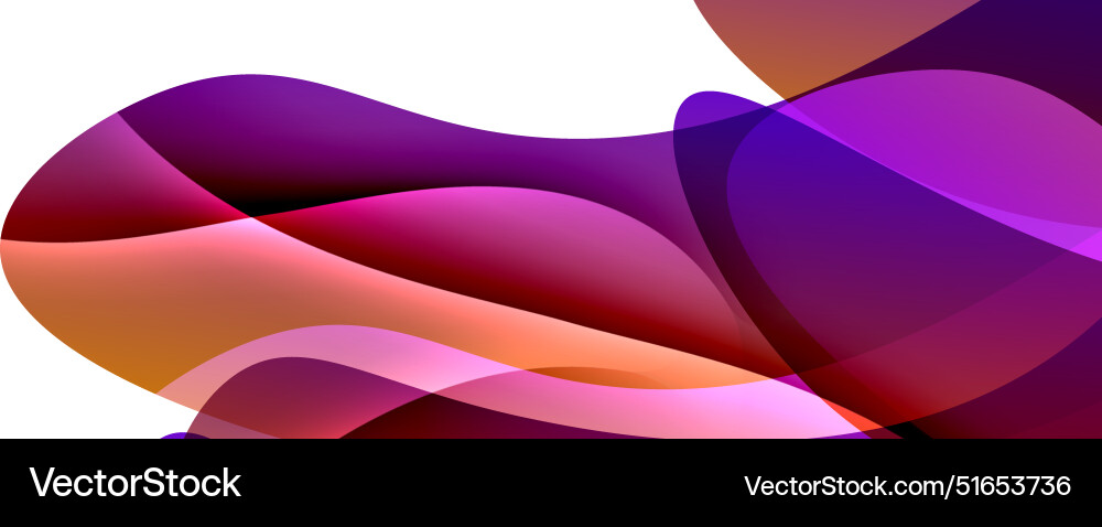 Trendy simple fluid color gradient abstract Vector Image