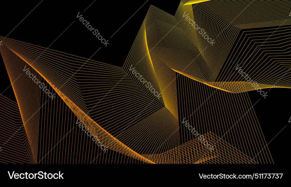Black and gold abstract background Royalty Free Vector Image