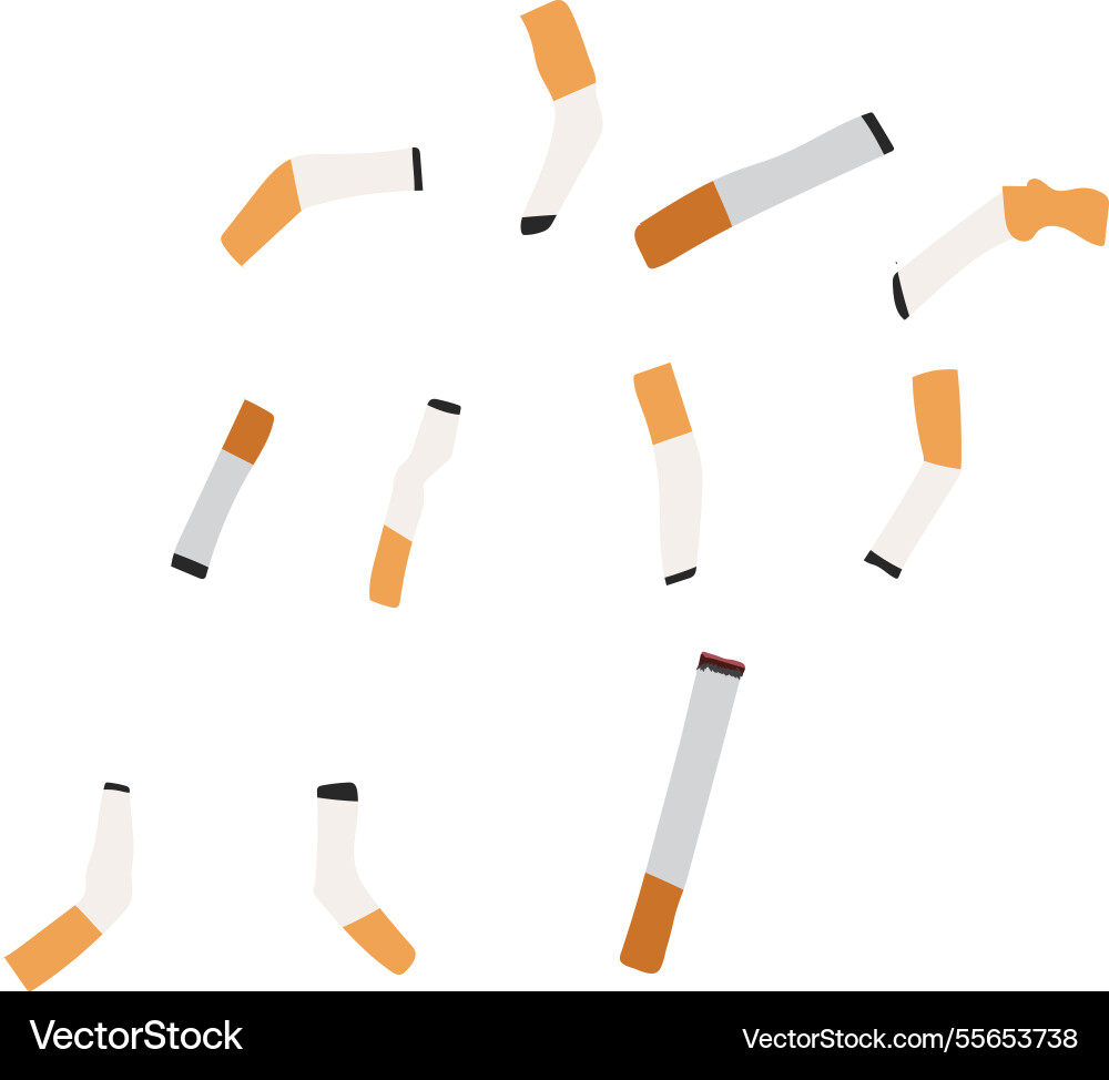 Cigarettes cigarette Royalty Free Vector Image