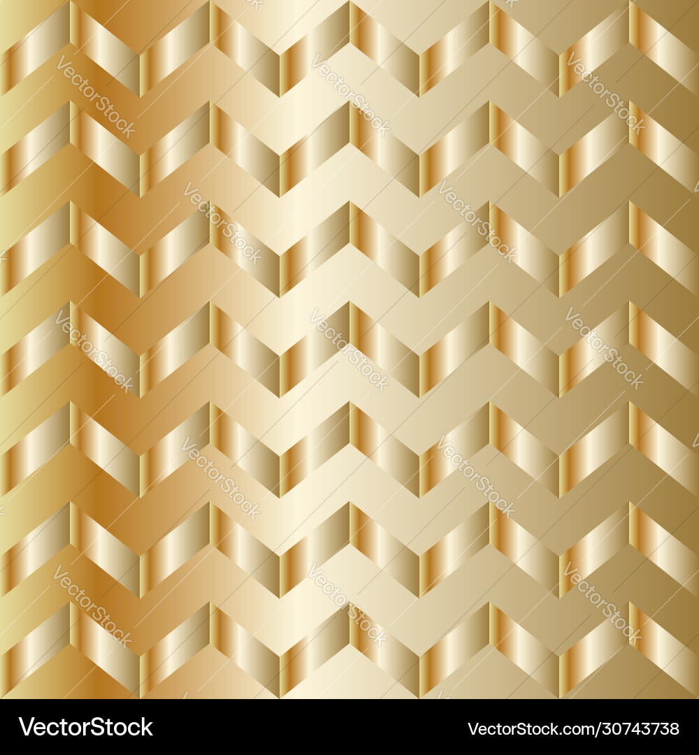 Metal gradient chevron pattern background Vector Image