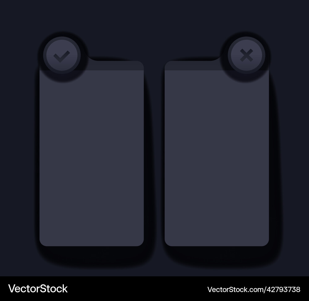 Pros und Cons Vergleich Diagramm Lizenzfreies Vektorbild