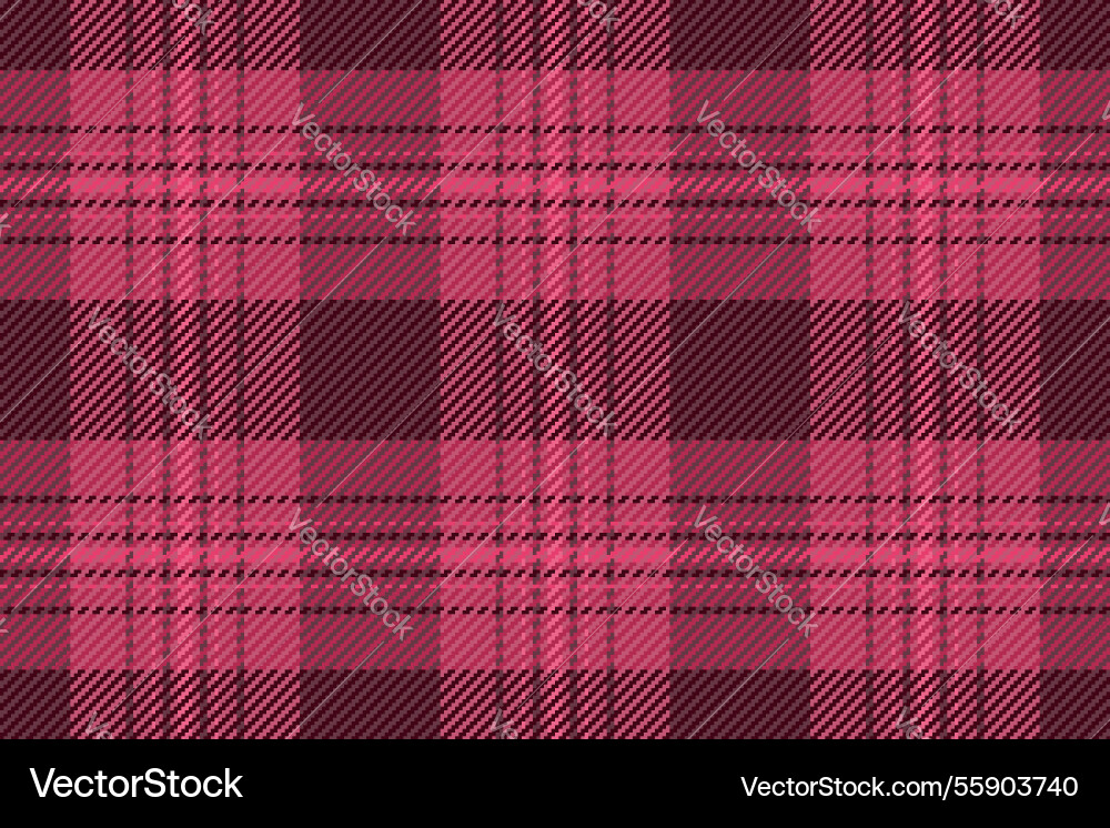 Elegant pink and dark plaid pattern perfect Vector Image