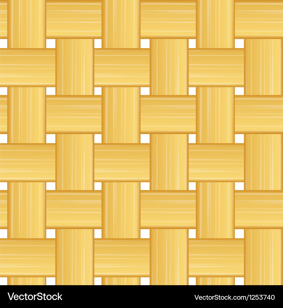 Straw Woven Background Royalty Free Vector Image